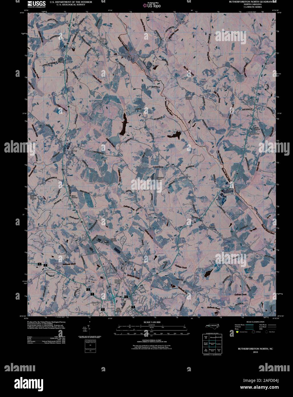 Map Of Rutherfordton North Carolina at Heather Phillips blog