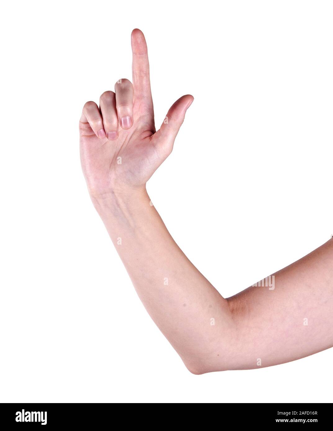 hand pointing right Stock Photo - Alamy