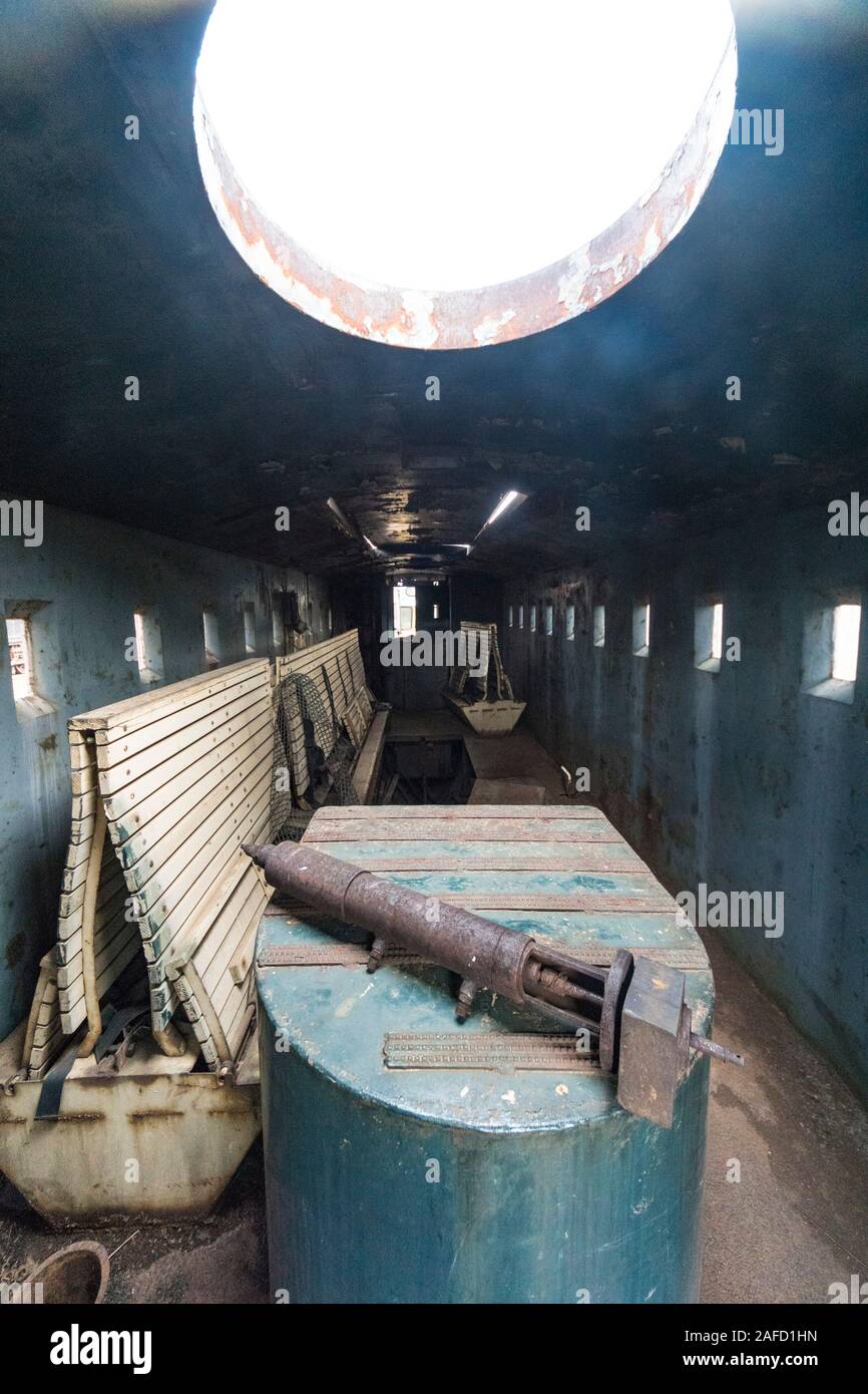 Zimbabwe. The Railway museum at Bulawayo. A unique Rhodesian self ...