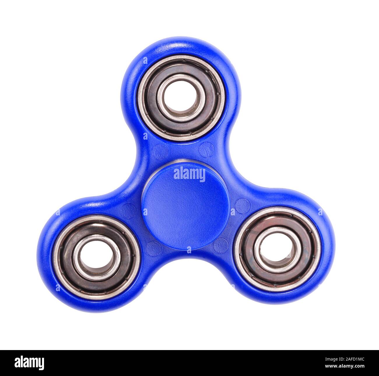 blue plastic toy isolated on white background at day Stock Photo - Alamy