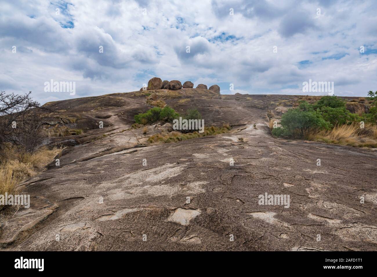 "World's view", Matobo Hills National Park, Zimbabwe. The place is ...