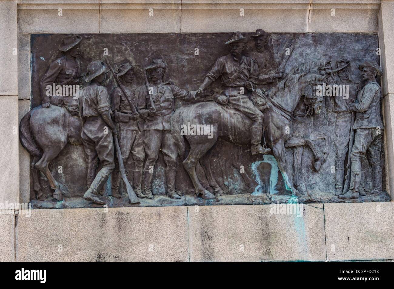 Matobo Hills (formerly Matopos) national park, Zimbabwe. The memorial ...