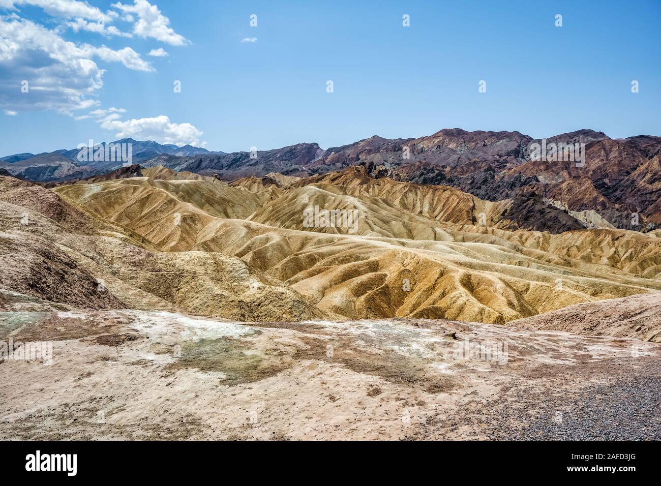 Colorful hills in Death Valley, USA Stock Photo - Alamy