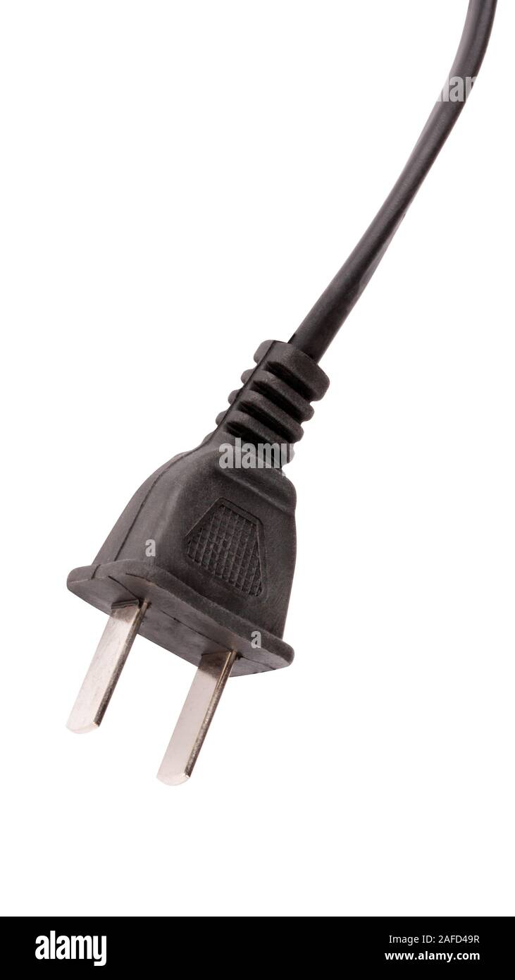 American Outlet Plug with Cord Isolated Stock Photo - Alamy