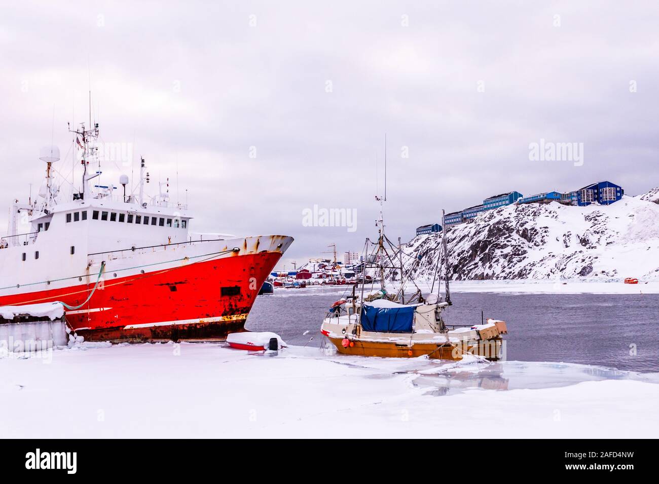 Inuit Fishing Boat High Resolution Stock Photography and Images - Alamy