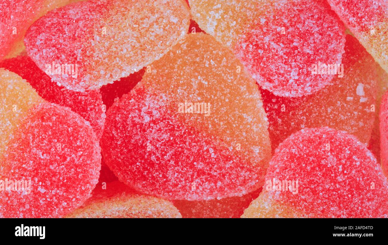 many Multicolor Fruit Jelly Stock Photo - Alamy