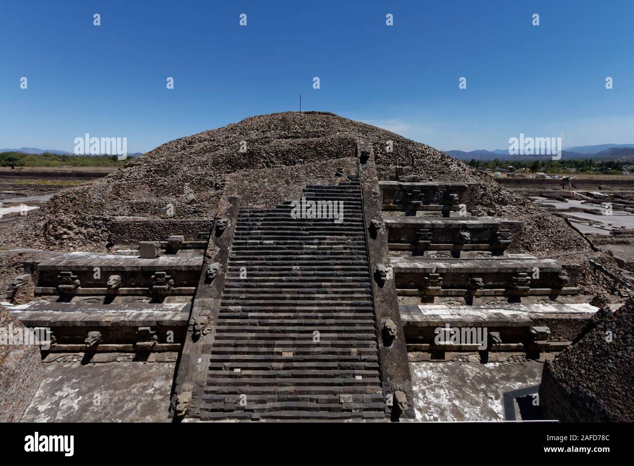 The ancient city of Teotihuacan Stock Photo - Alamy