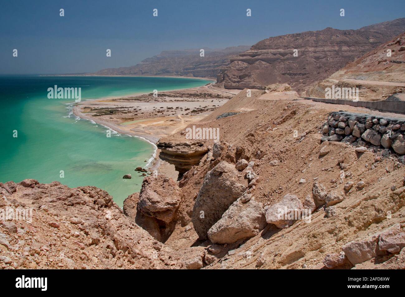 Remote southern coast of Oman Stock Photo - Alamy