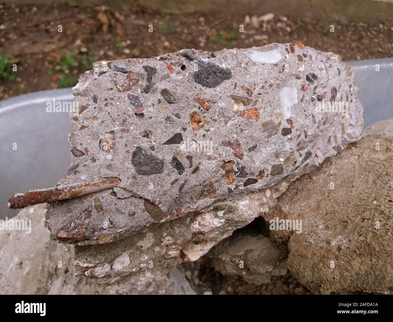 Split stone for construction Stock Photo - Alamy