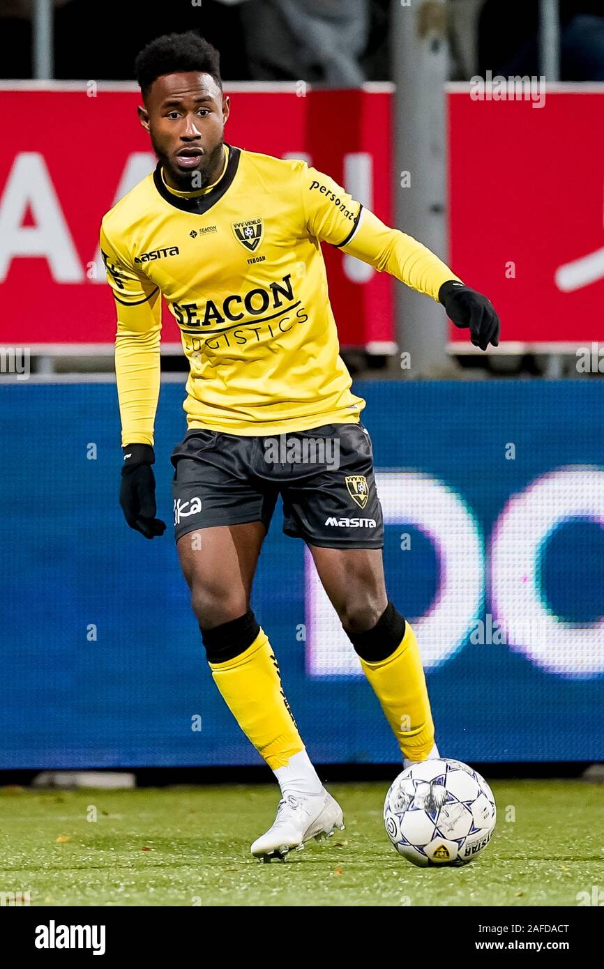 Venlo, Netherlands. 14th Dec, 2019. VENLO, VVV Venlo - PEC Zwolle 1-2 ...