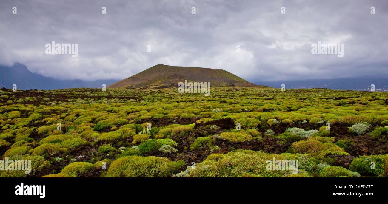 Green tourism volcano hi-res stock photography and images - Alamy