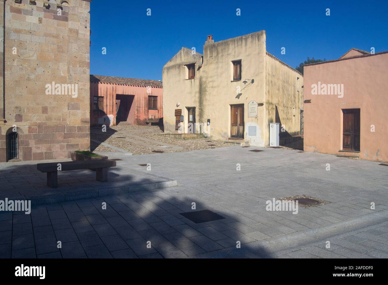 Ancient medieval village of Tratalias Stock Photo - Alamy