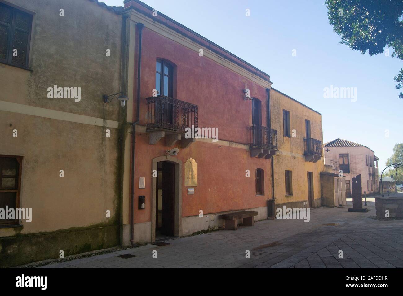 Ancient medieval village of Tratalias Stock Photo - Alamy