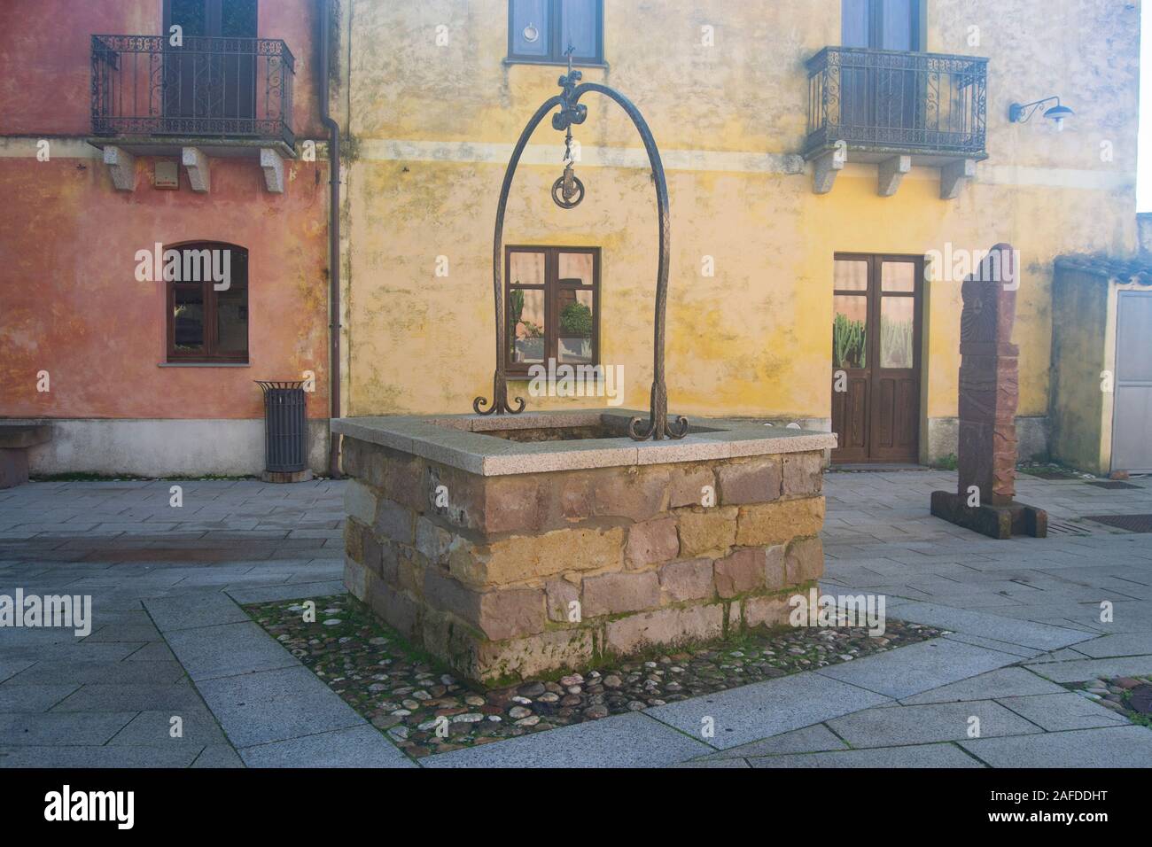 Ancient medieval village of Tratalias Stock Photo - Alamy