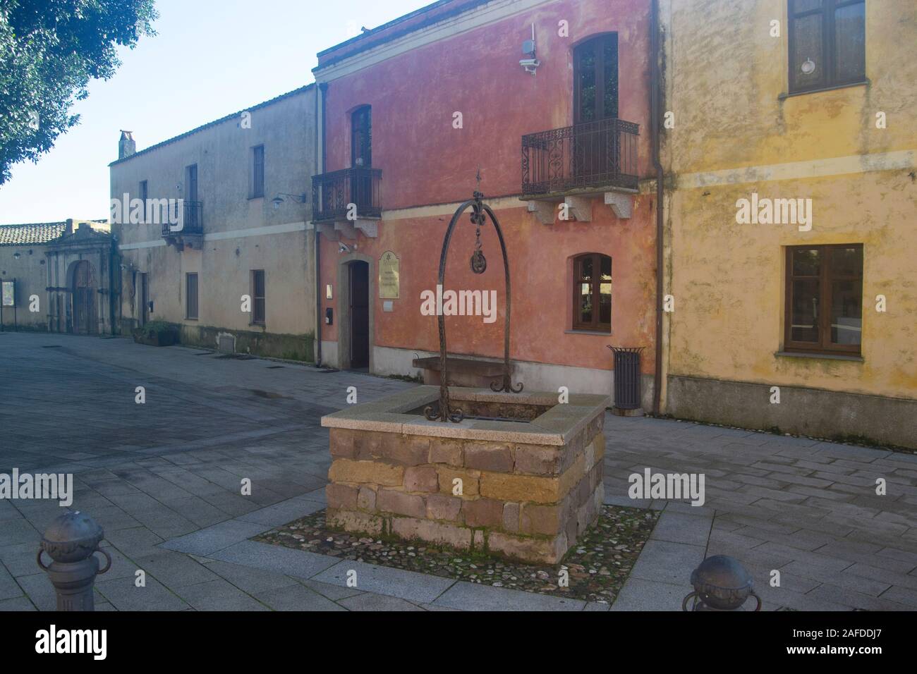Ancient medieval village of Tratalias Stock Photo - Alamy