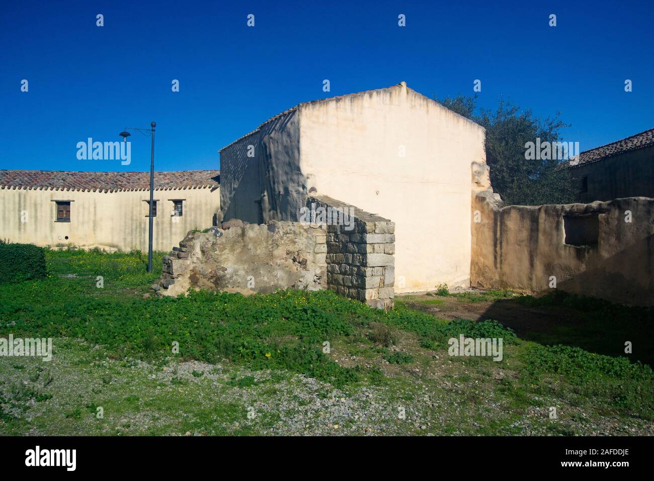 Ancient medieval village of Tratalias Stock Photo - Alamy