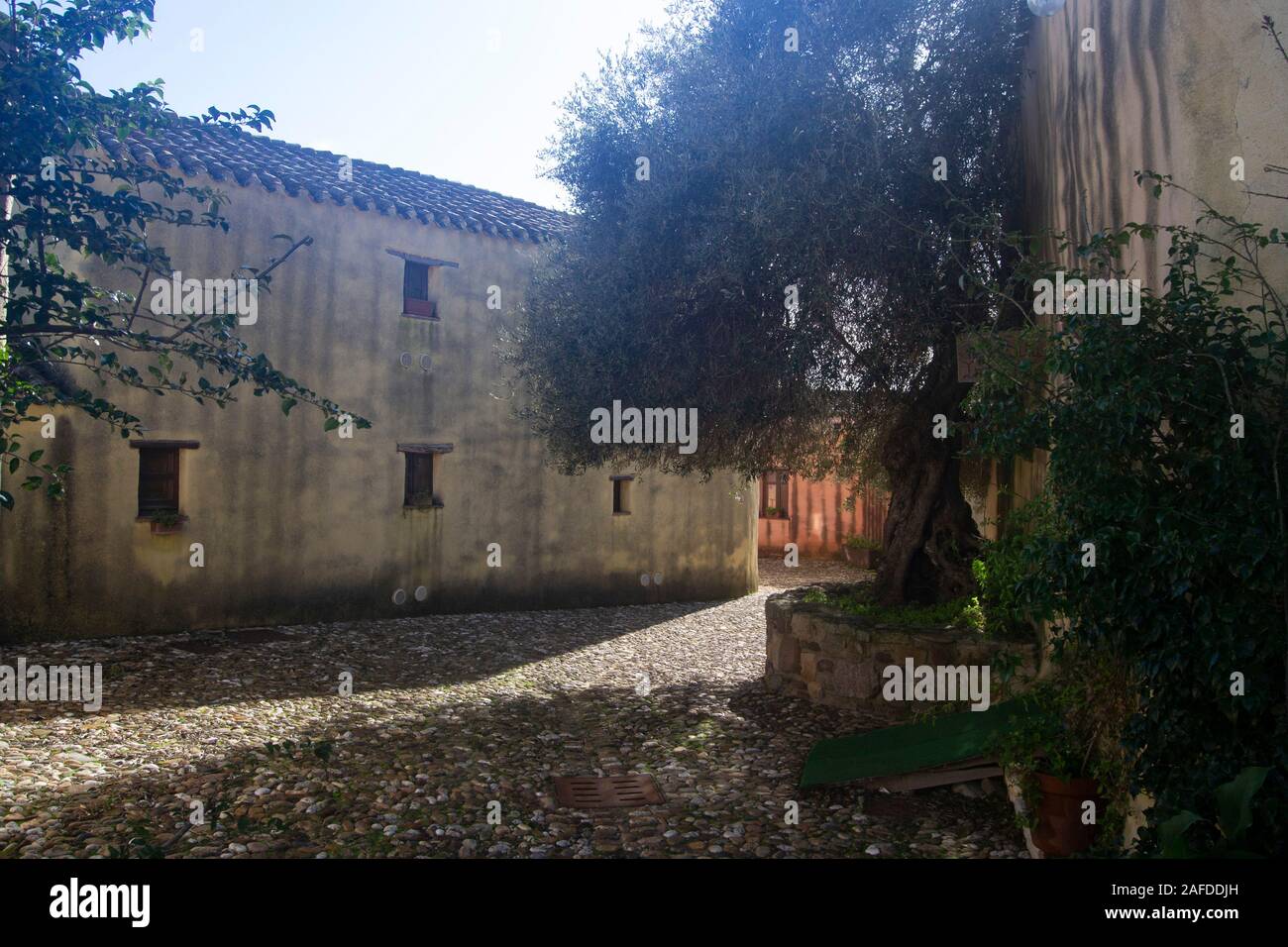 Ancient medieval village of Tratalias Stock Photo - Alamy