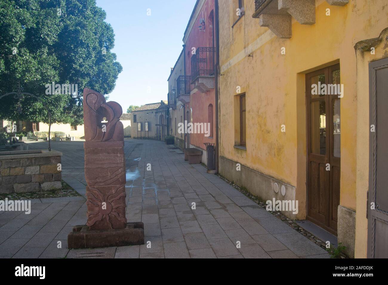 Ancient medieval village of Tratalias Stock Photo - Alamy
