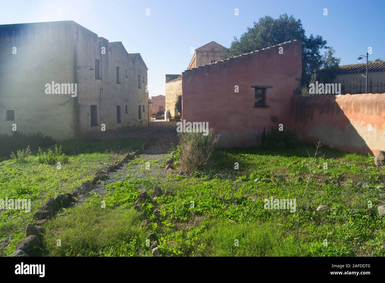 Ancient medieval village of Tratalias Stock Photo - Alamy