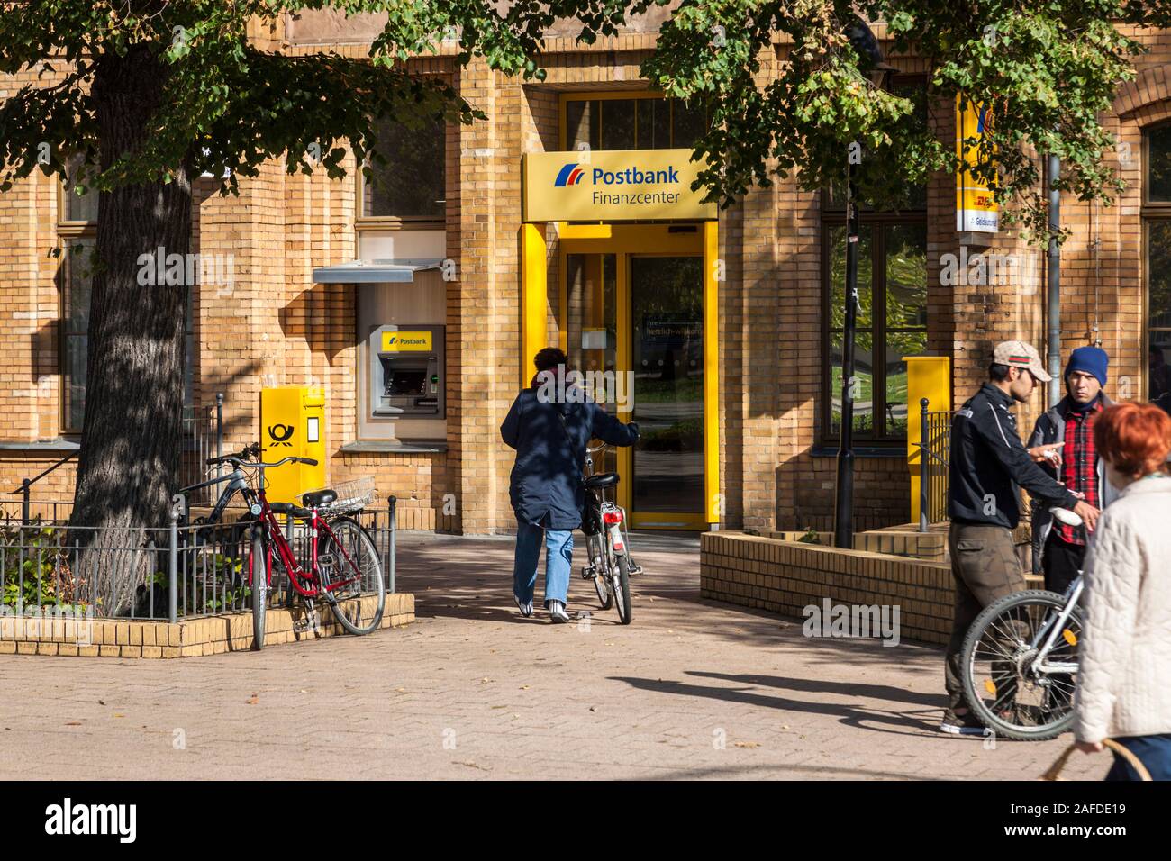 Post office of Merseburg Stock Photo - Alamy