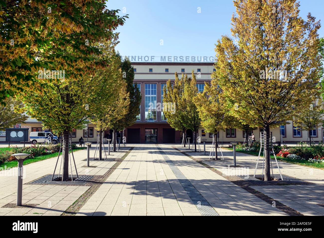 Merseburg Central Station Stock Photo - Alamy