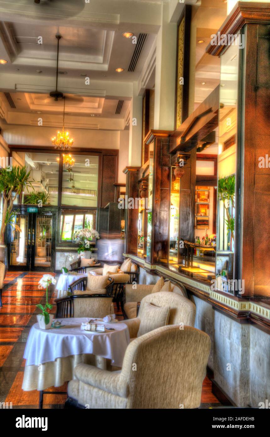 beautiful restaurant interior design with table seating and lighting ...