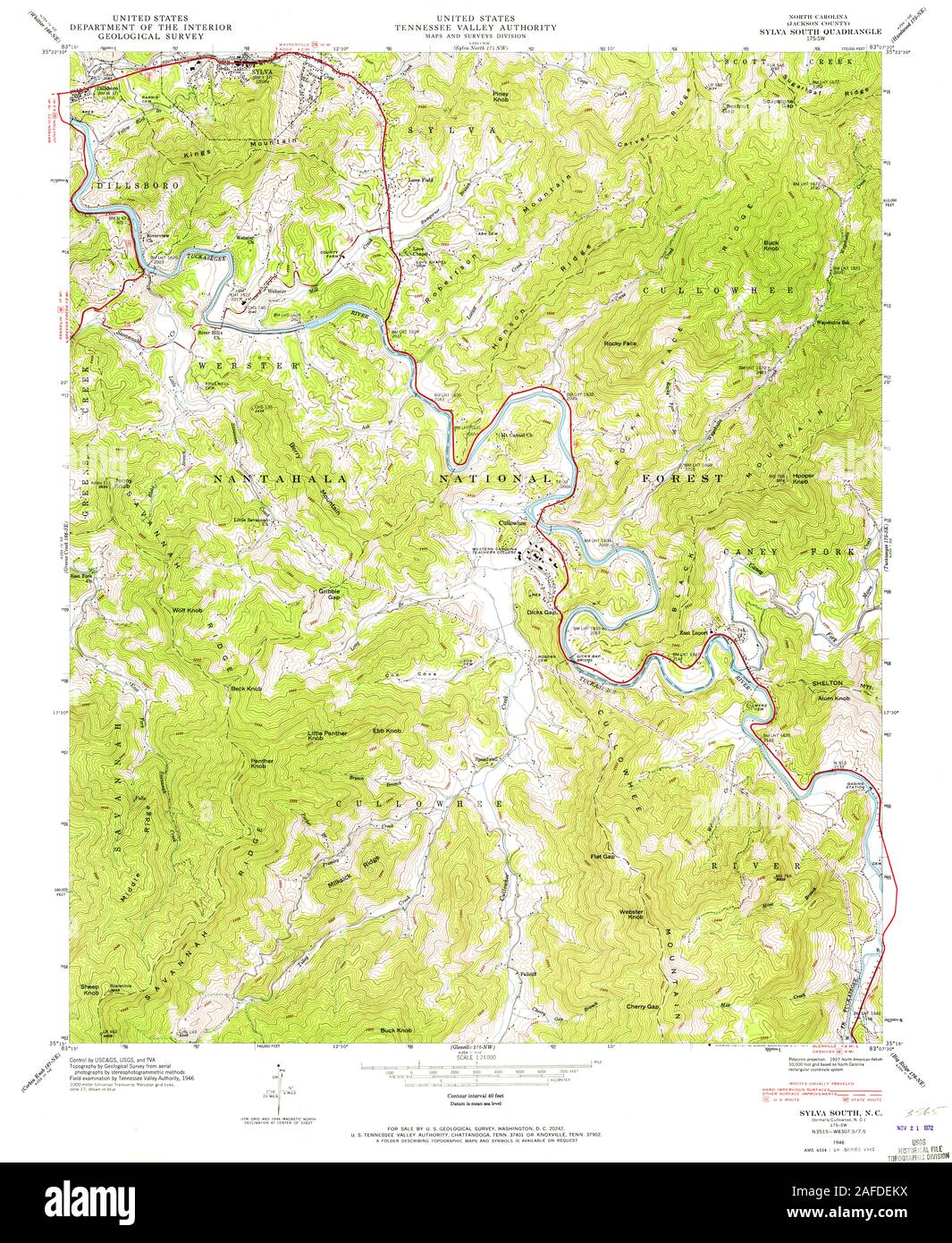 Sylva north carolina hi-res stock photography and images - Alamy