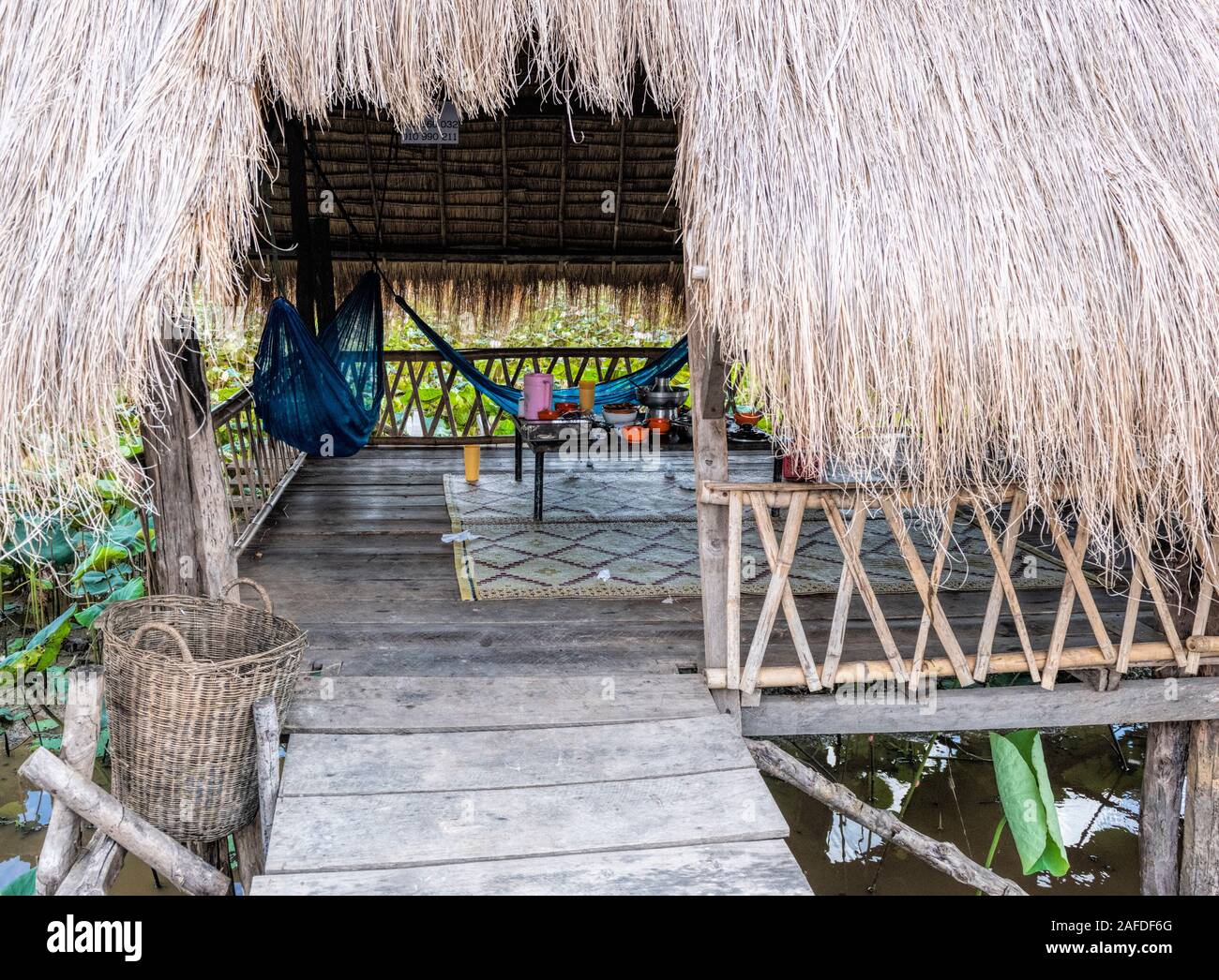 Interior cambodian home hi-res stock photography and images - Alamy