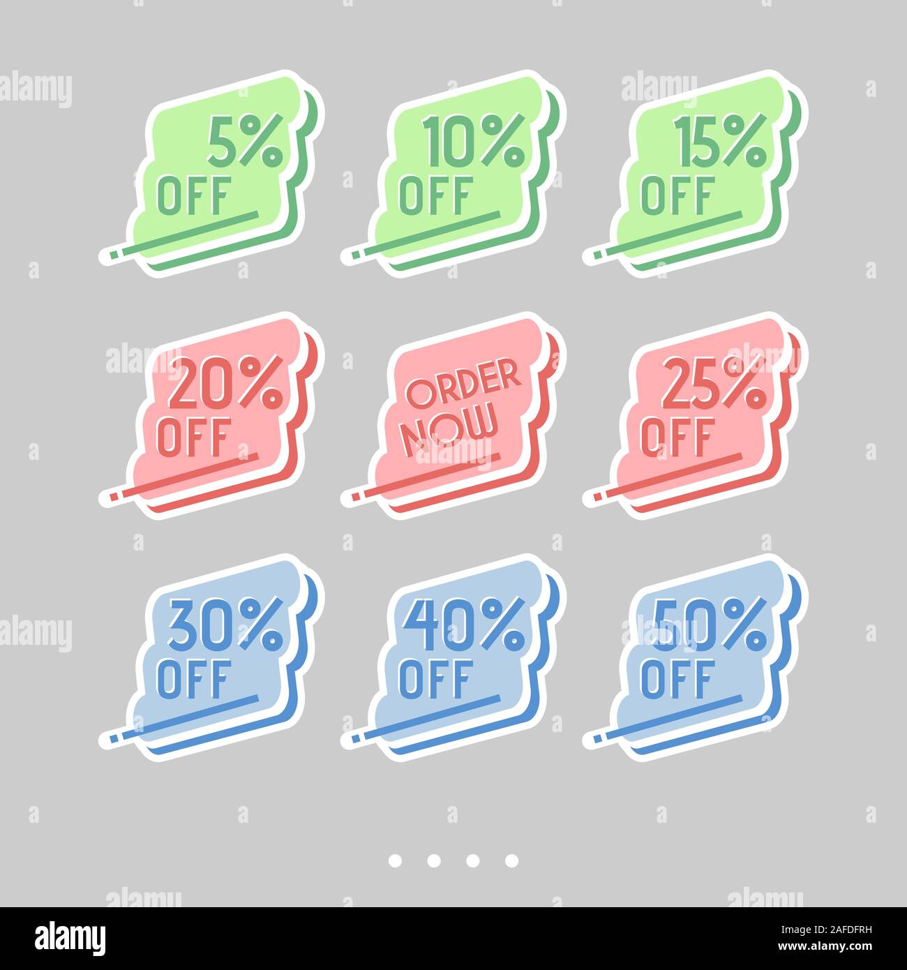 Tickets stickers Stock Vector Images - Alamy