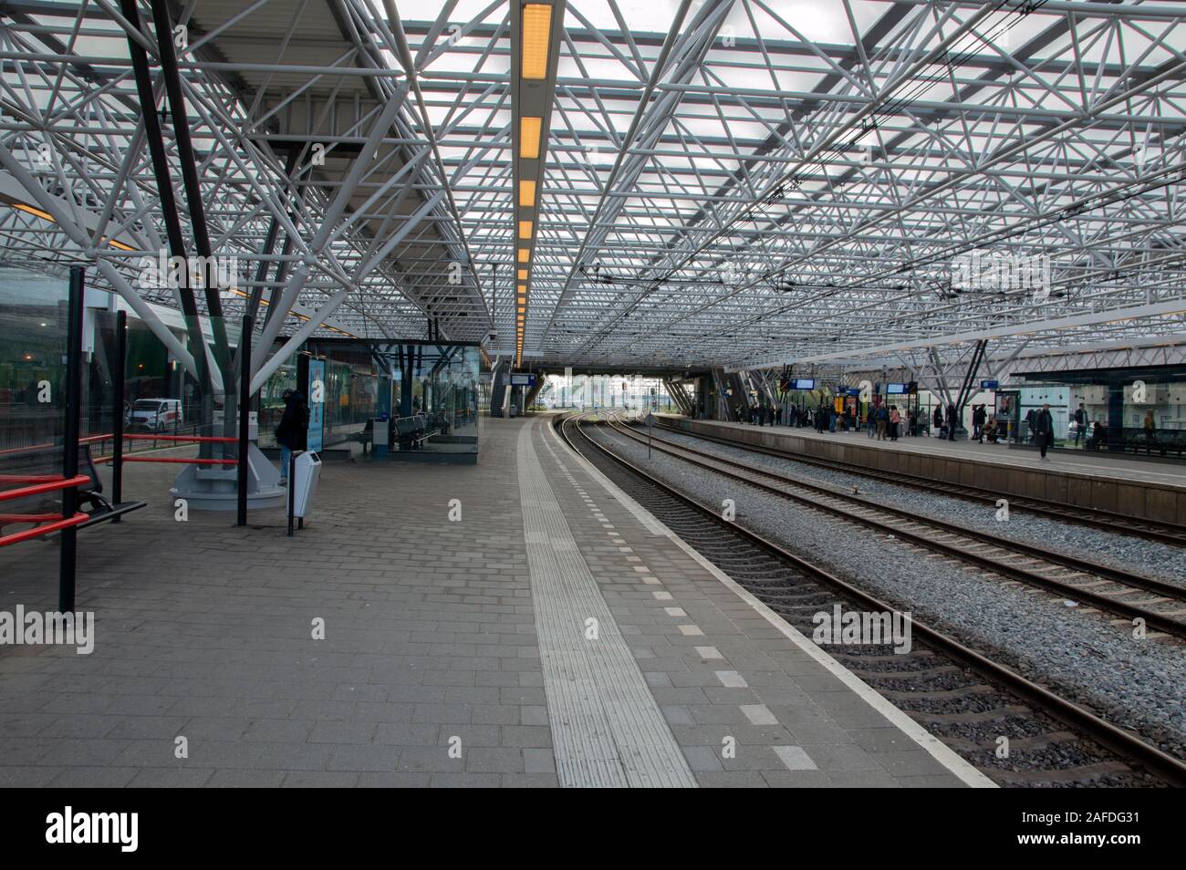 Train Station At Zaandam The Netherlands 2019 Stock Photo - Alamy
