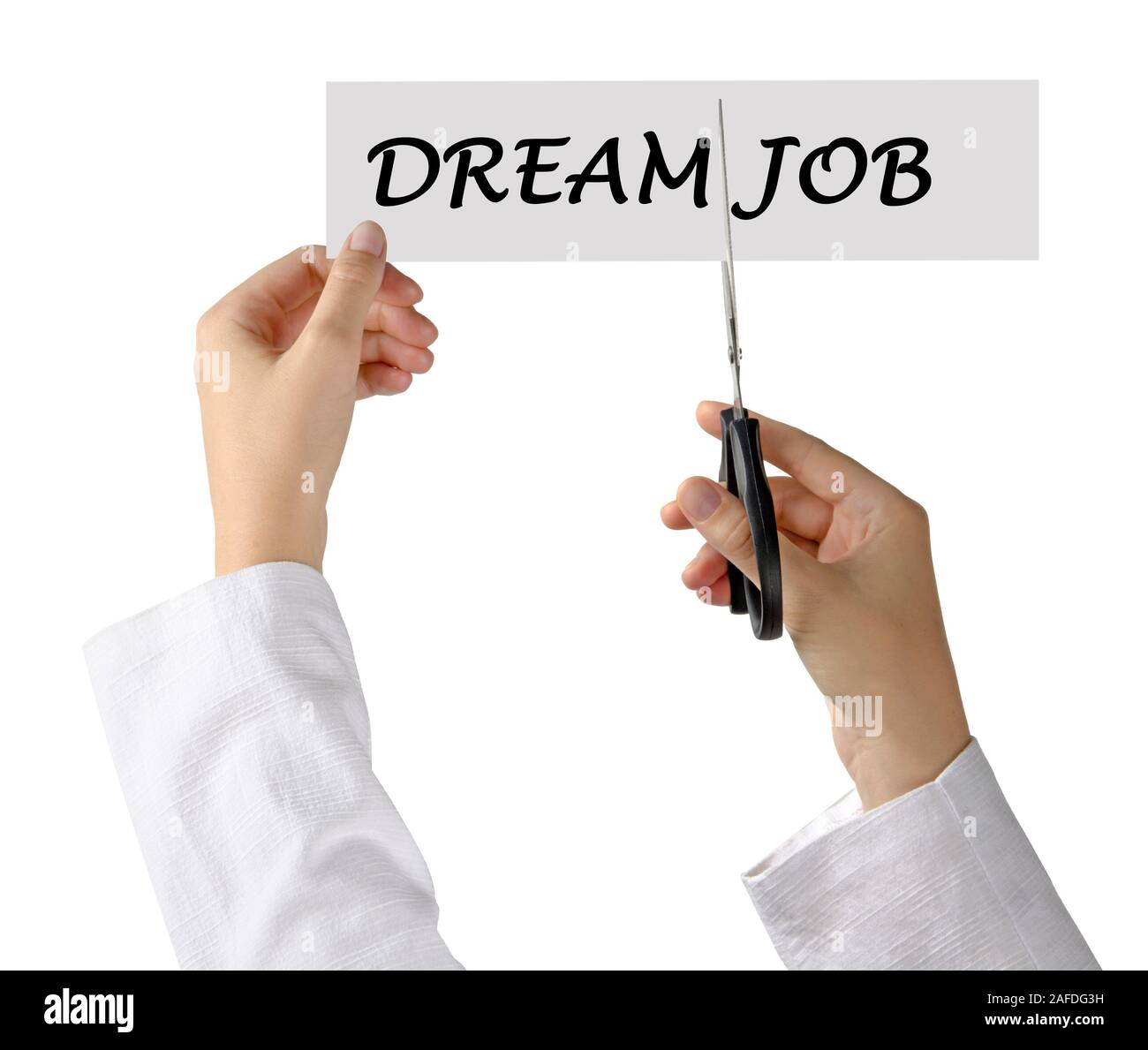 Female unemployment Cut Out Stock Images & Pictures - Alamy