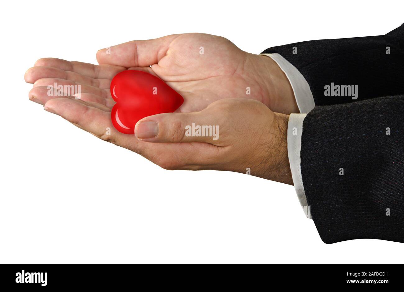 Gift of heart Stock Photo - Alamy