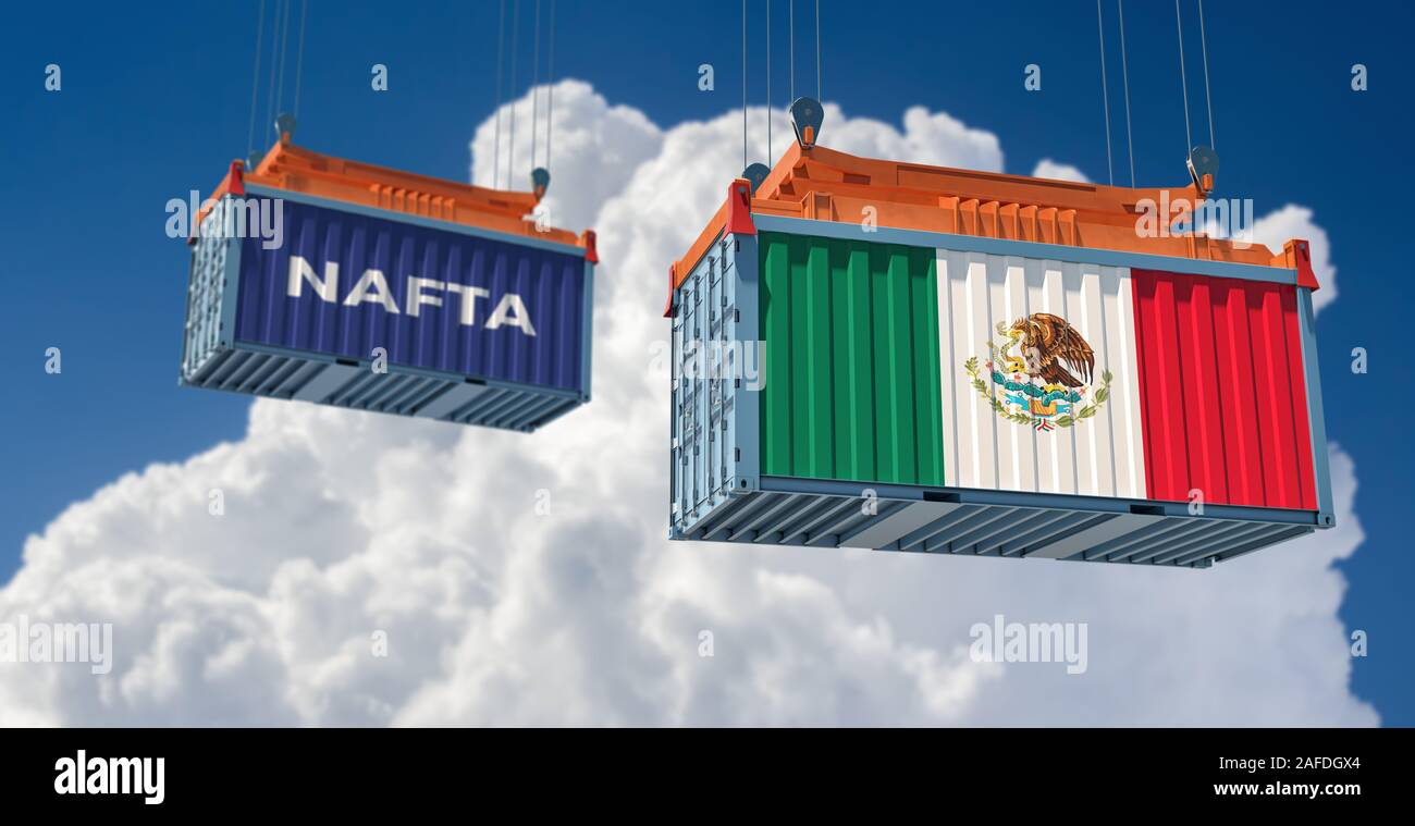 Nafta flag hi-res stock photography and images - Alamy