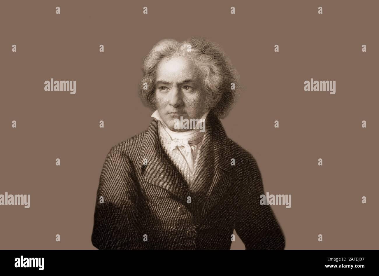 Ludwig van Beethoven, 1770 -1827, German composer Stock Photo - Alamy