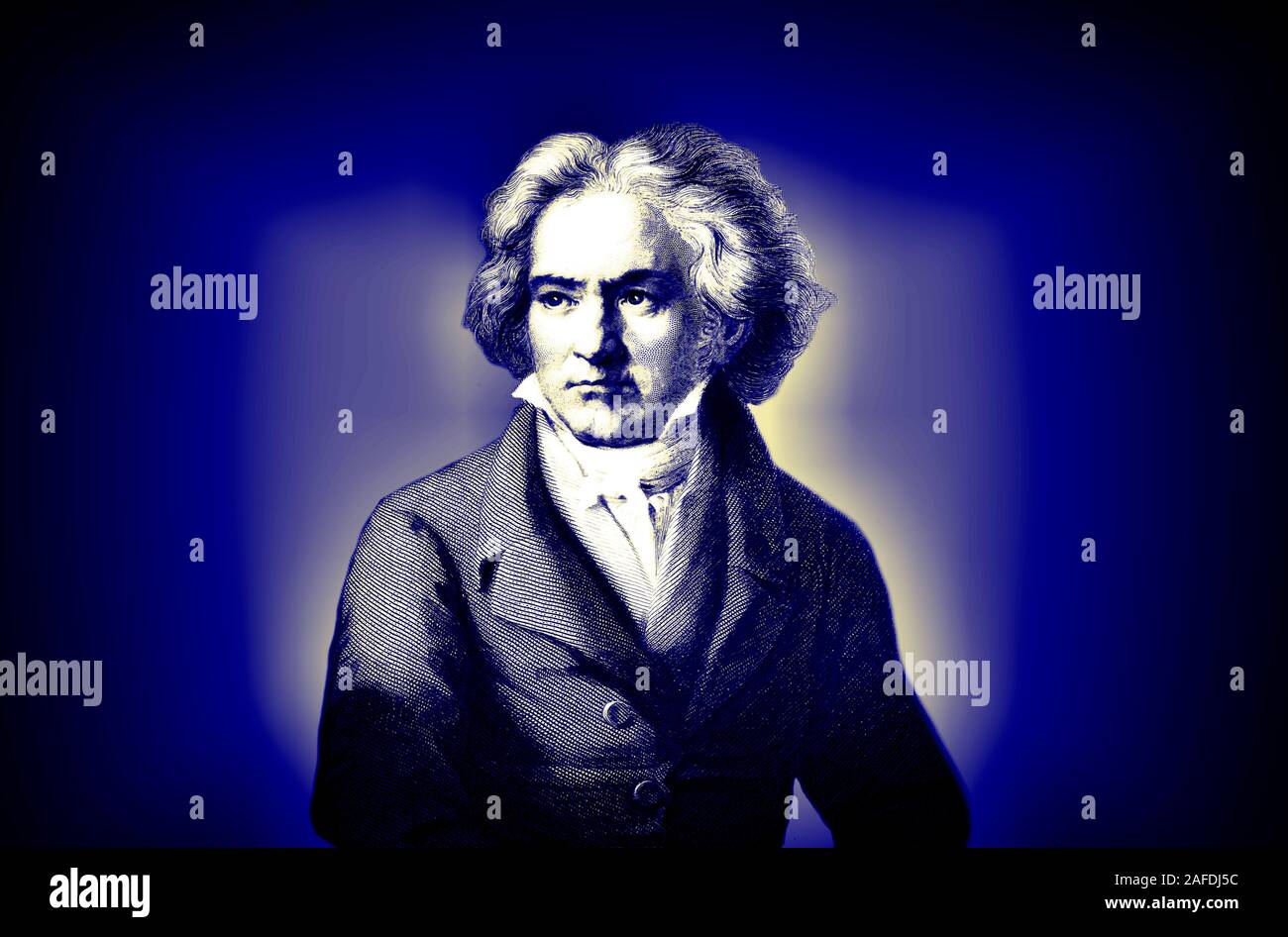 Ludwig van Beethoven, 1770 -1827, German composer Stock Photo - Alamy