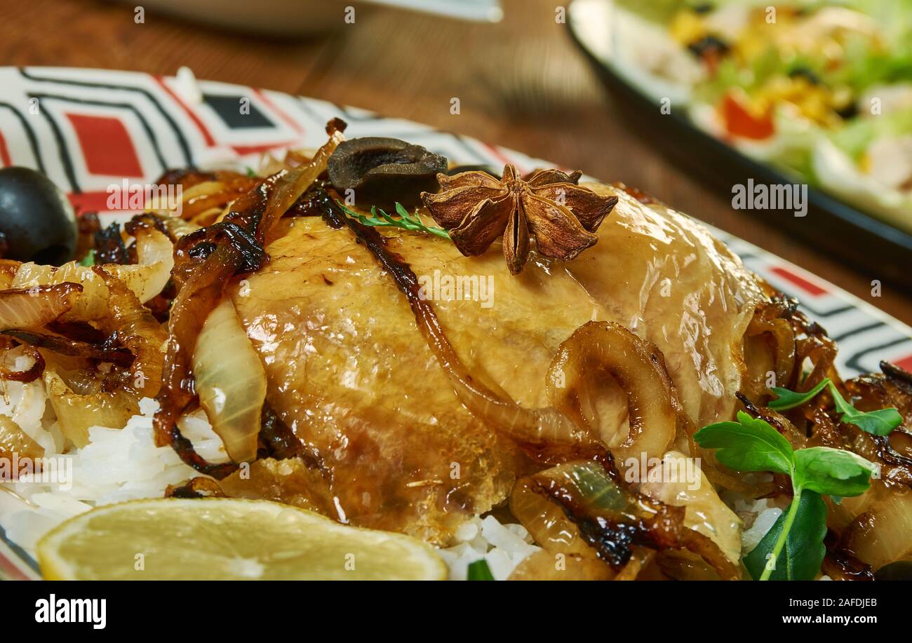 Chicken yassa west african chicken hi-res stock photography and images ...