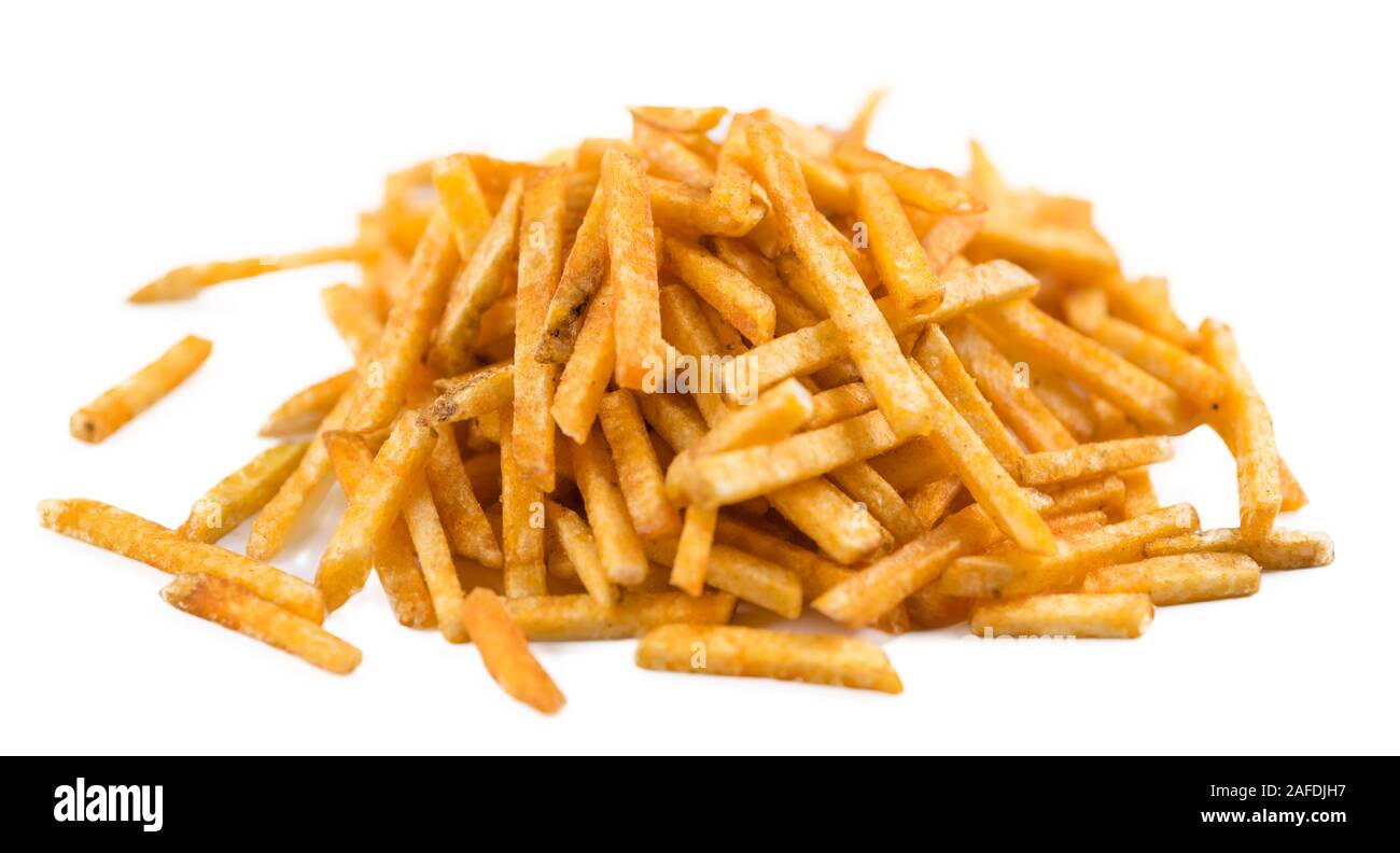 Crunchy potato sticks Cut Out Stock Images & Pictures - Alamy