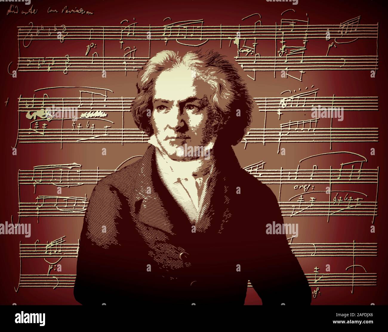 Handwritten sheet music hi-res stock photography and images - Alamy