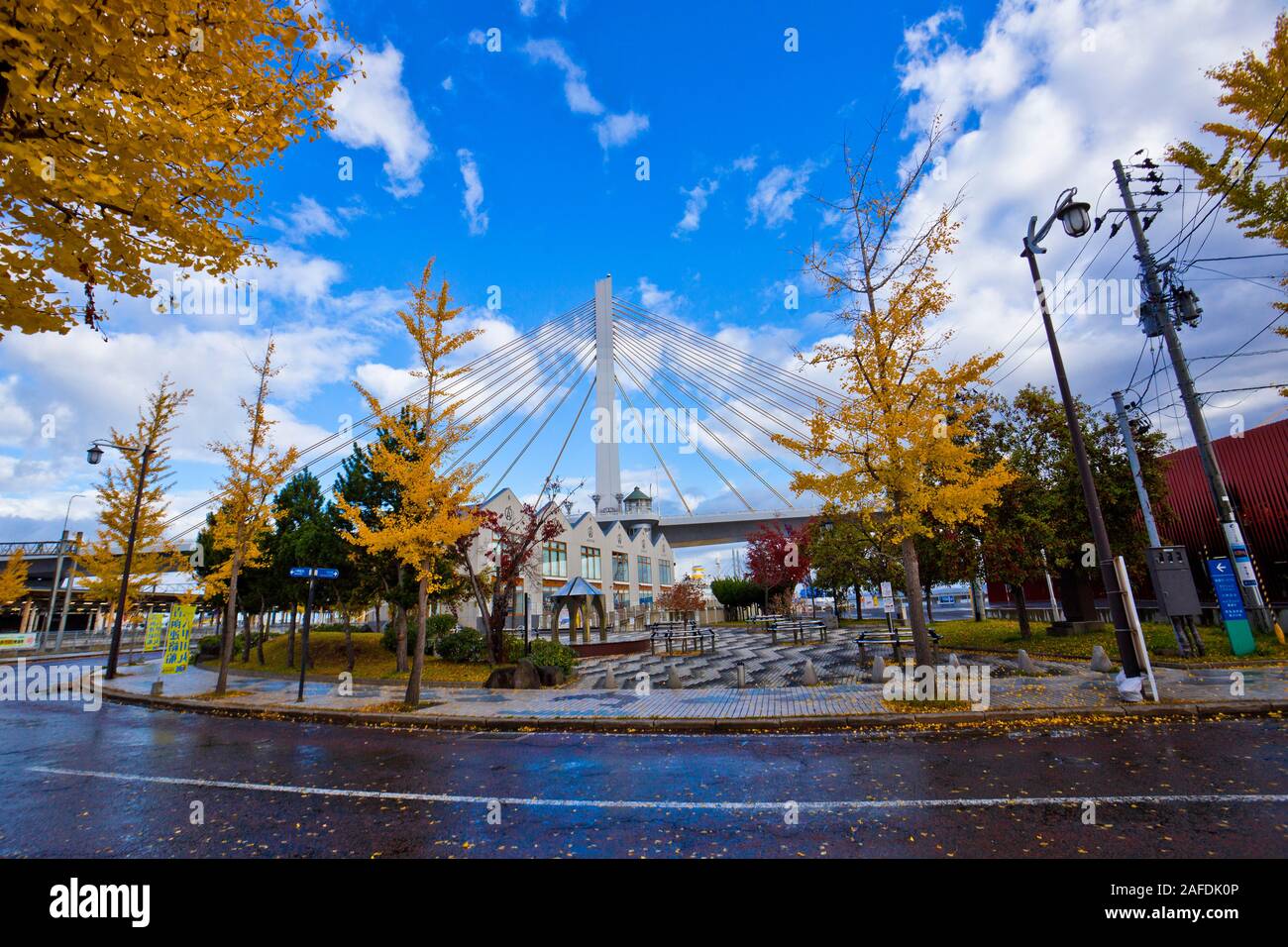 Aomori bay bridge hi-res stock photography and images - Alamy