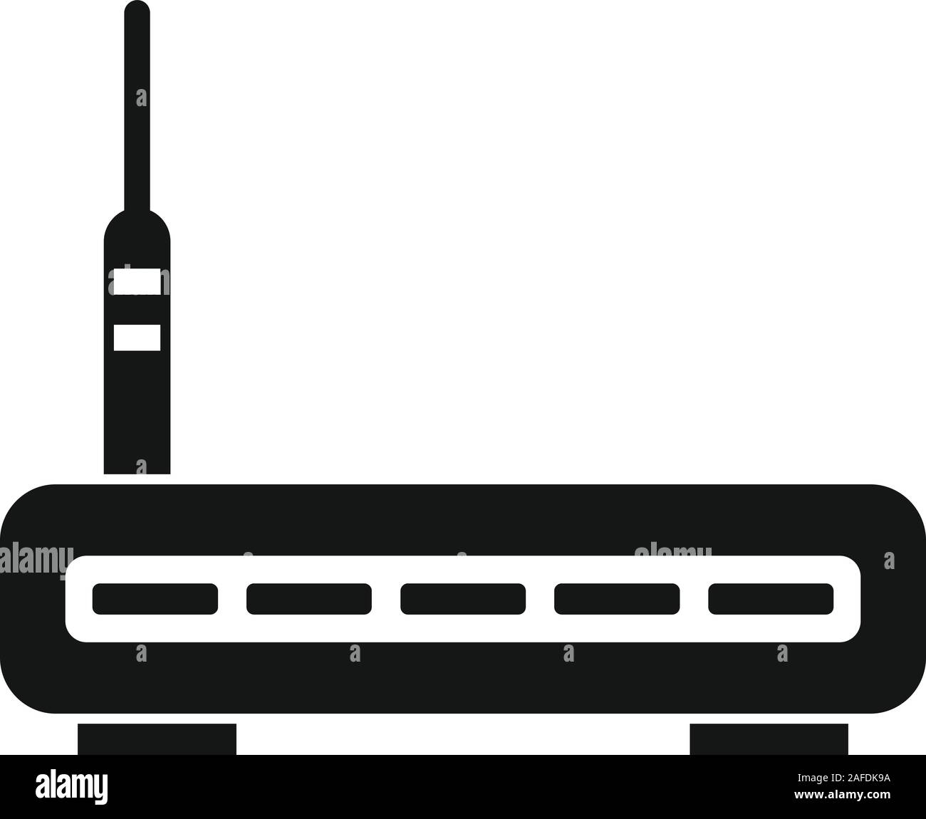 Router icon. Simple illustration of router vector icon for web design ...