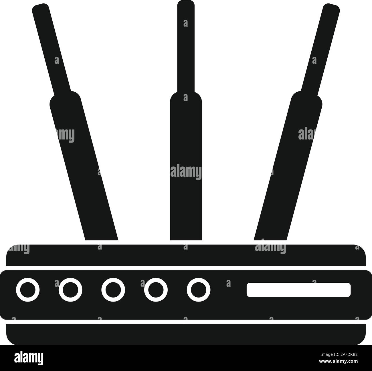 Router hub icon. Simple illustration of router hub vector icon for web ...