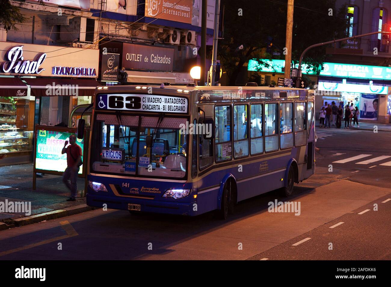 Argentinian public transport hi-res stock photography and images - Alamy