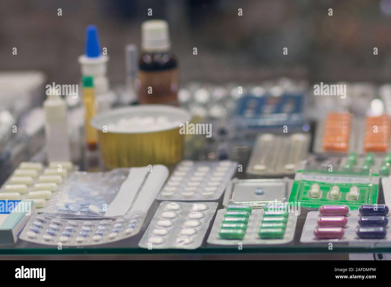 Various medicines hi-res stock photography and images - Alamy