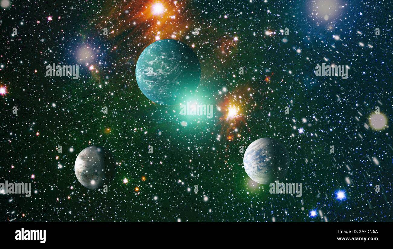 Galaxy creative background. Starfield stardust and nebula space ...