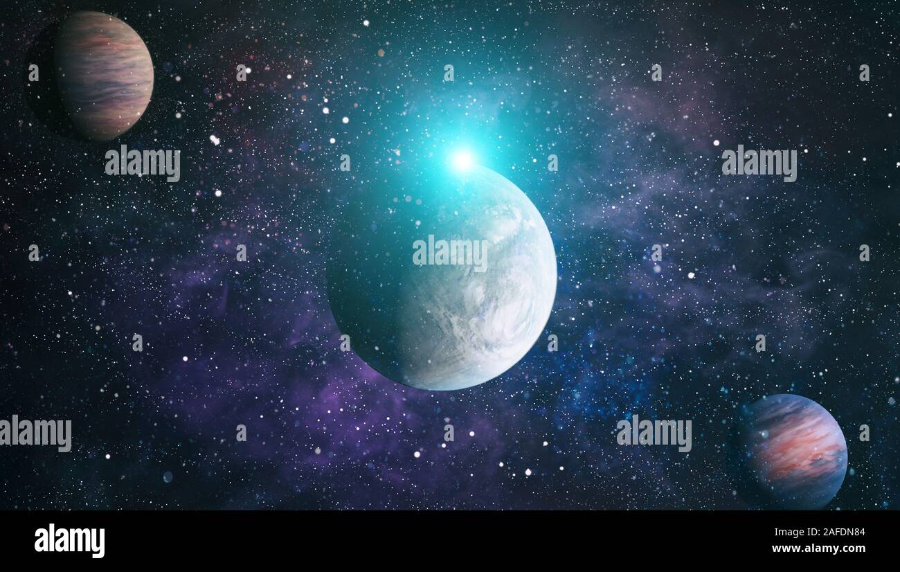 Galaxy creative background. Starfield stardust and nebula space ...