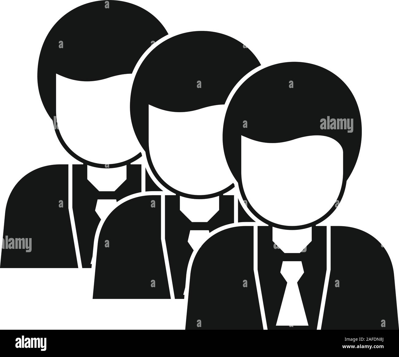 Recruit office worker icon. Simple illustration of recruit office ...