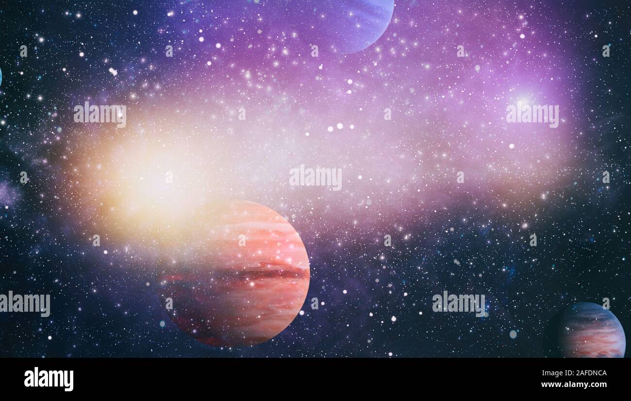 Colorful deep space. Universe concept background. Elements of this ...