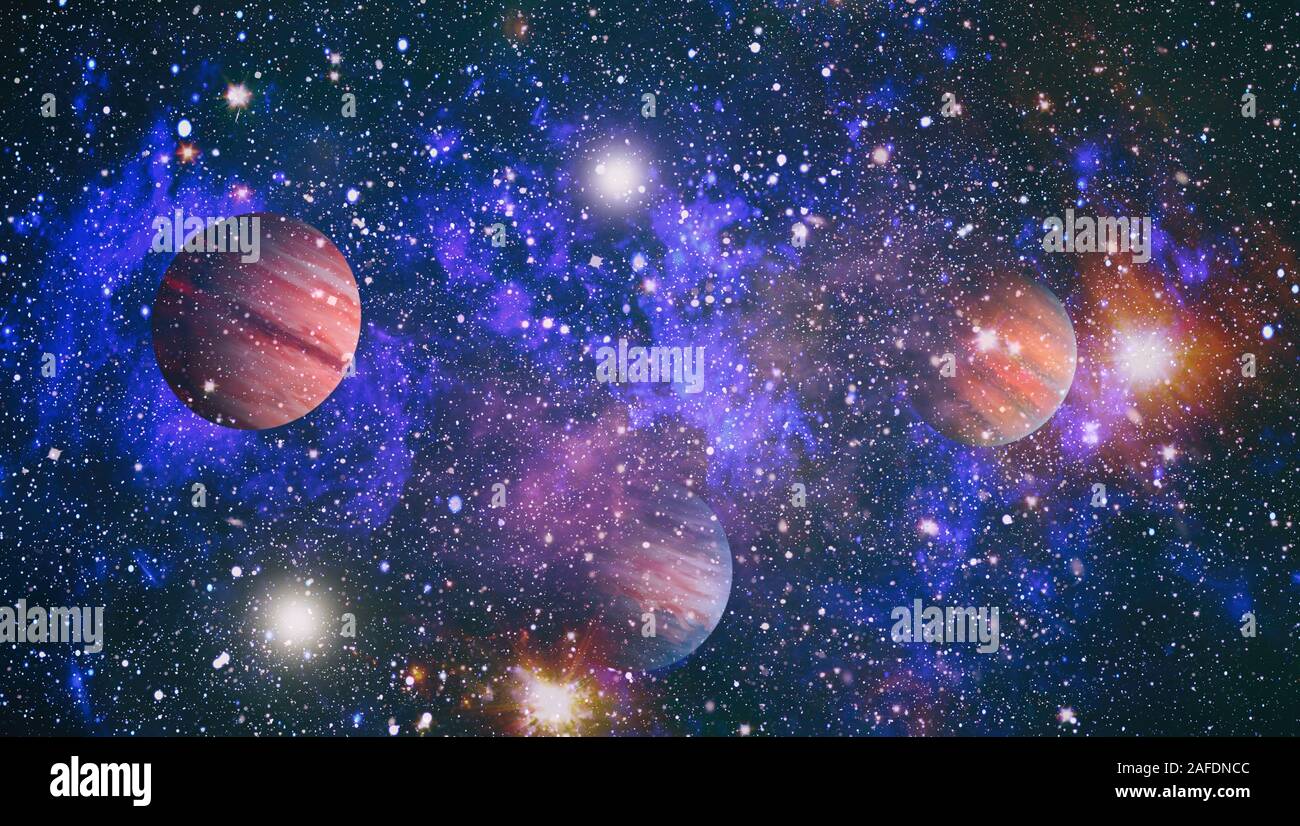 Colorful deep space. Universe concept background. Elements of this ...