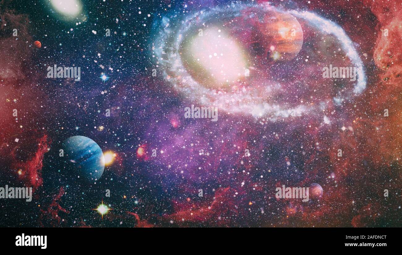 Colorful deep space. Universe concept background. Elements of this ...