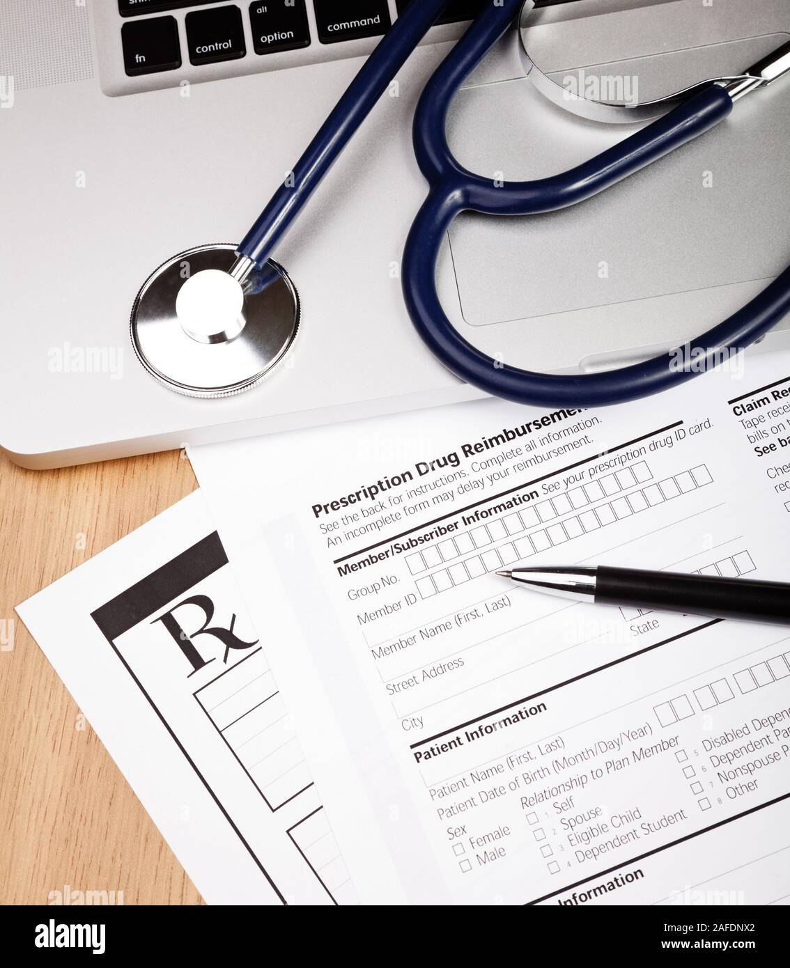 Prescription form hi-res stock photography and images - Alamy